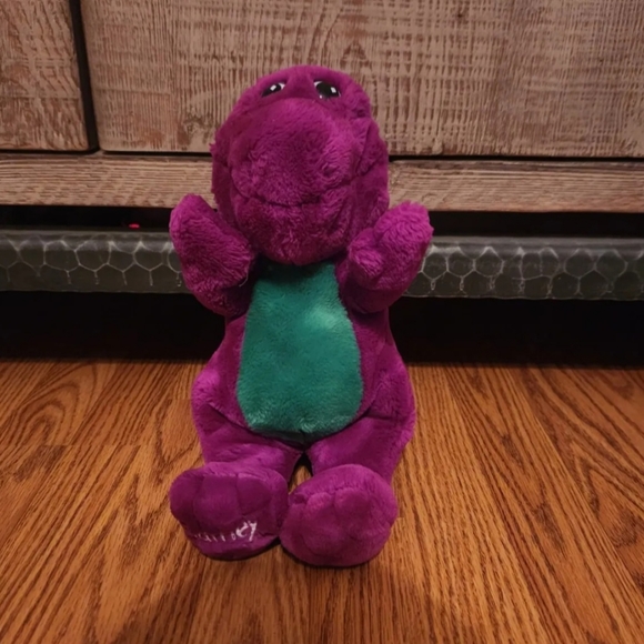 Barney | Toys | Barney Vintage Purple Dinosaur 992 14 Inches Tall C ...